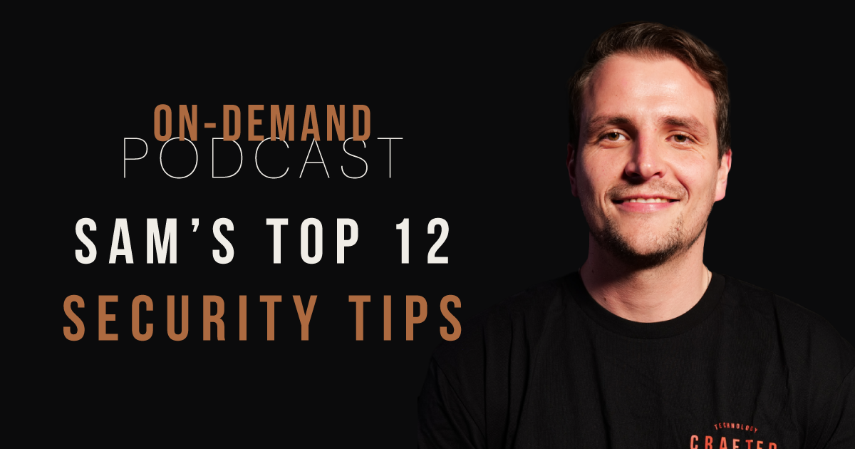 Sam's Top 12 Security Tips for Security Awareness Month 2024